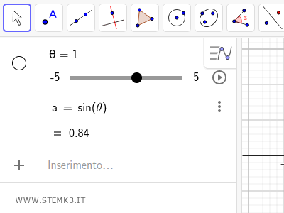 Incorporación de la letra griega theta en GeoGebra | es.stemkb.com